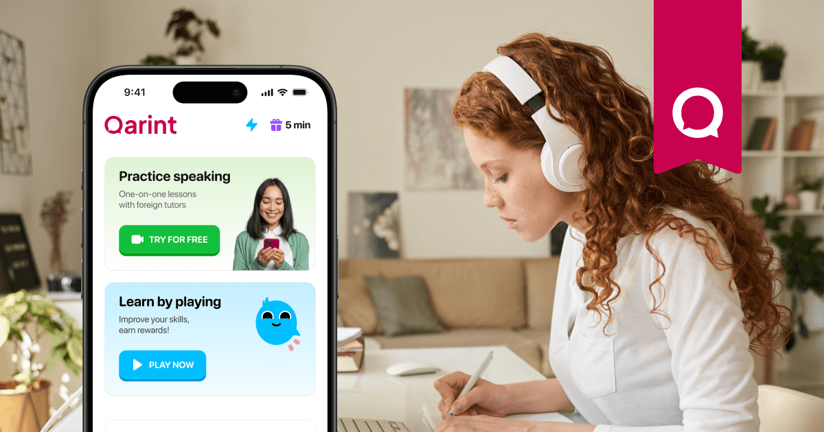Qarint Learn English by Speaking - Qarint